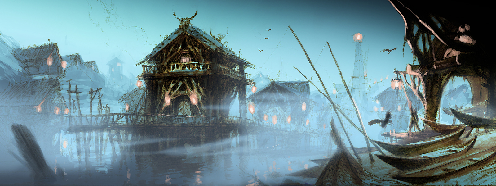 Art of Ray Lederer: TESV:Skyrim - Riften